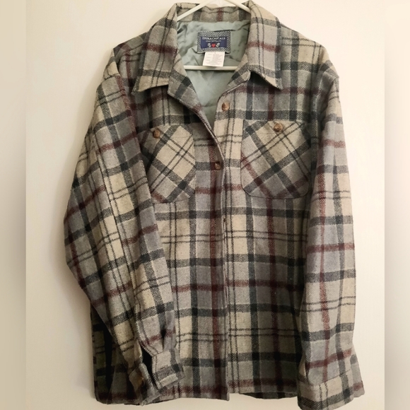 Erica | Jackets & Coats | Vintage Erica Casuals Flannel Lined ...